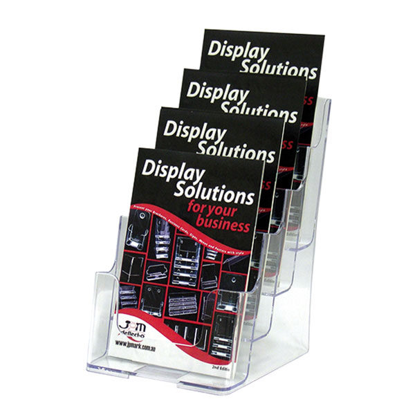 Deflecto 4 Pocket 4 Tier Brochure Holder - A5 - JPM International Pty Ltd.
