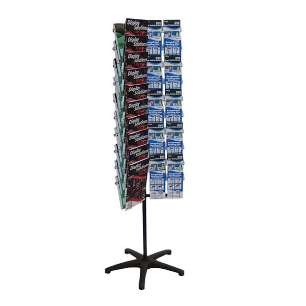 Deflecto Portable Chrome & Acrylic Concertina Display Stand - A4 | JPM ...